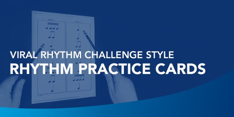 "Viral Rhythm Challenge" Style Practice Cards - Wenger Teacher Resources