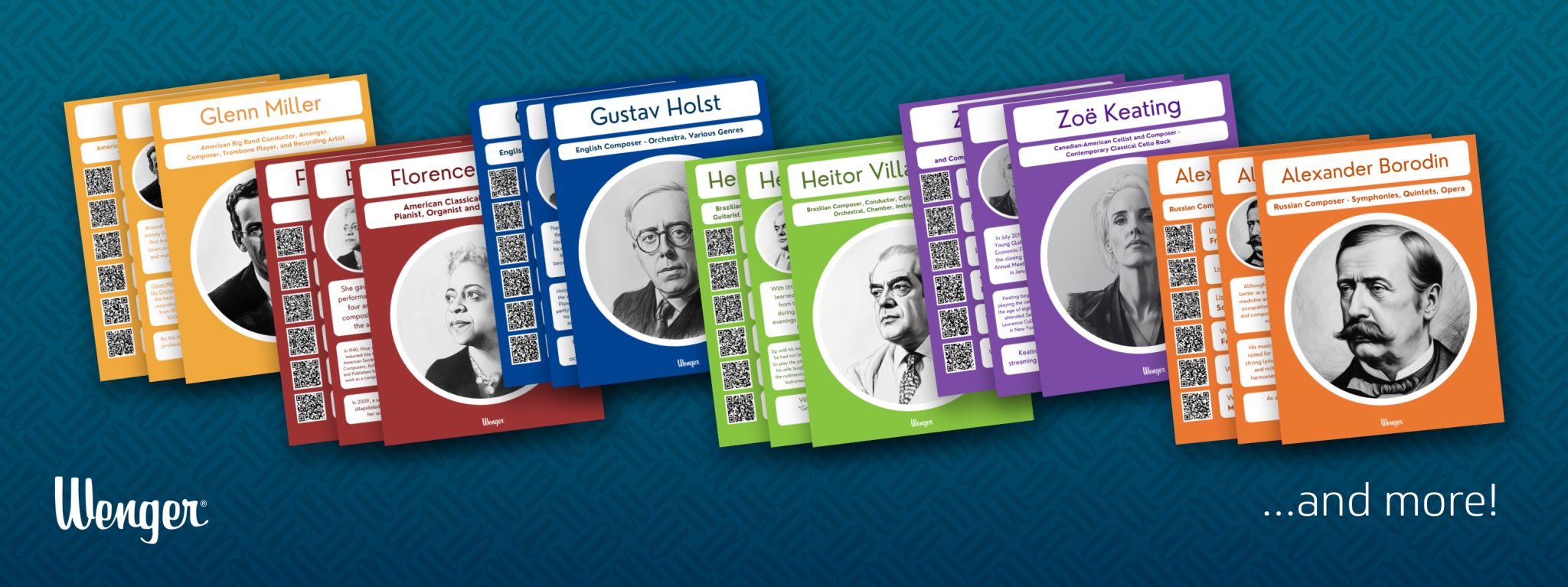 FREE Composer Classroom Posters - Wenger Teacher Resources