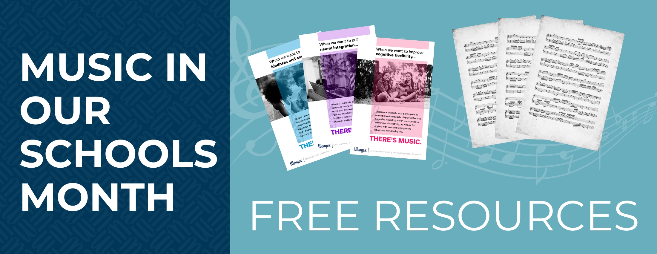 Music In Our Schools Month FREE Resources - Wenger Teacher Resources