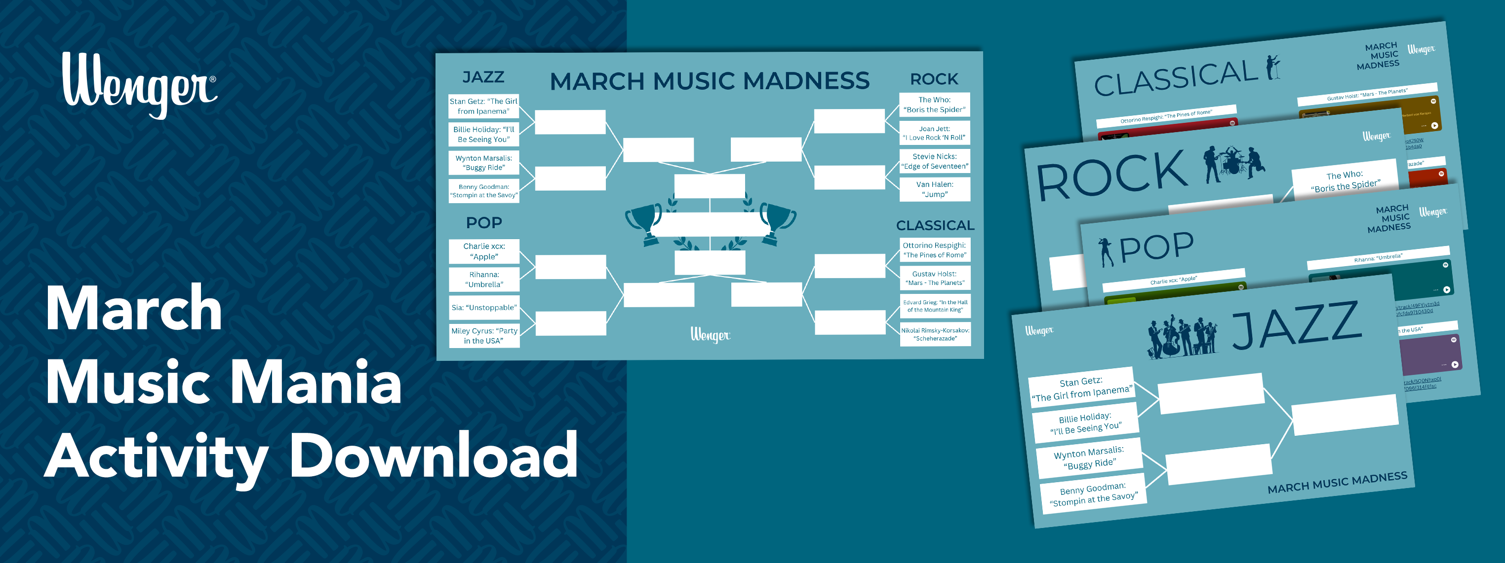 March Music Mania Activity - Wenger Teacher Resources