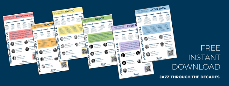April: Jazz Appreciation Month - Wenger Teacher Resources