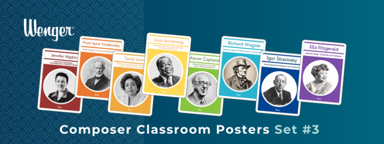 FREE Composer Classroom Posters - Wenger Teacher Resources